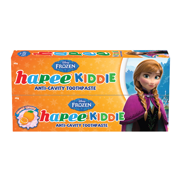 Buy Hapee anti-cavity toothpaste orange squeeze 40g online with MedsGo ...